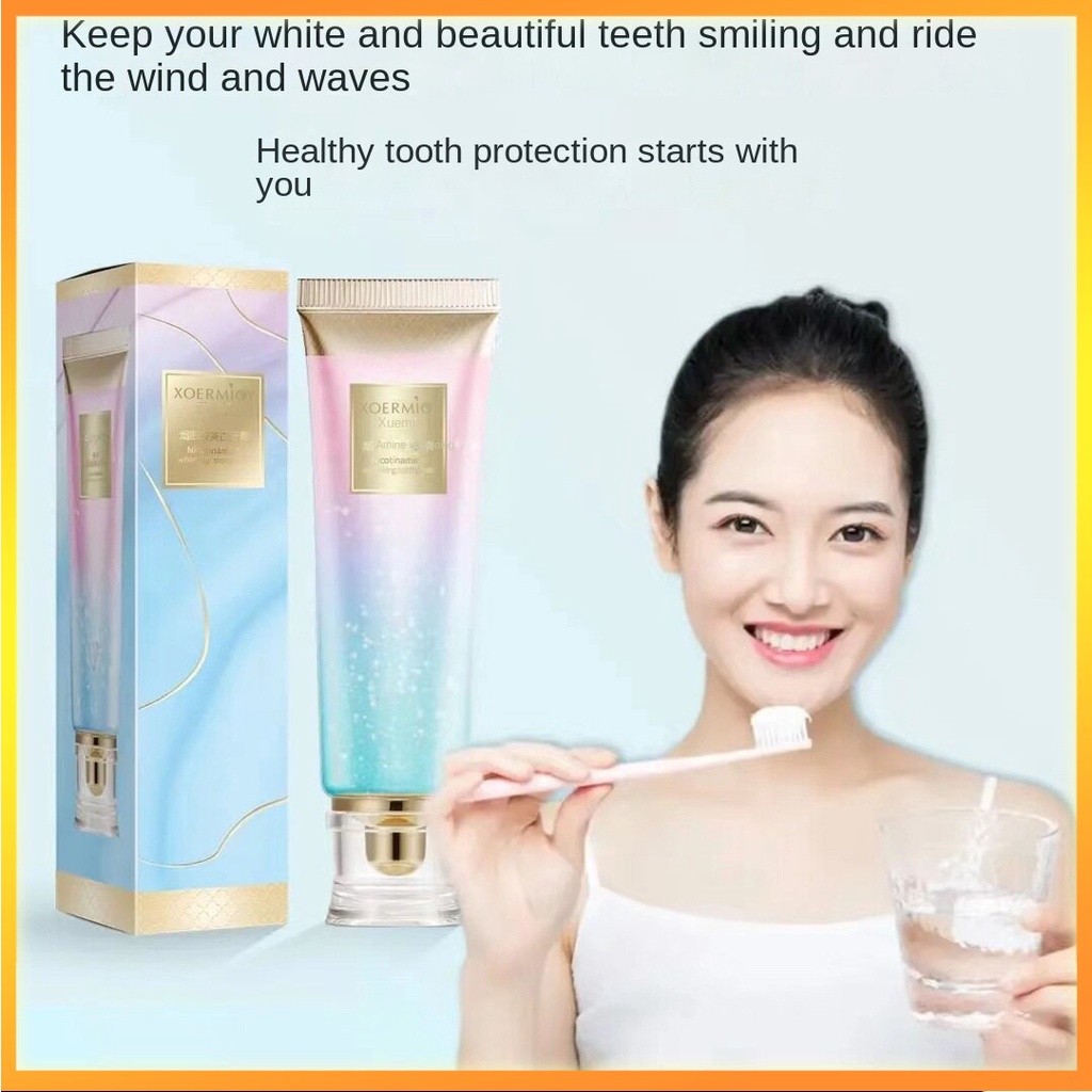 BodyAid Ubat Gigi Pemutih Nicotinamide Teeth Whitening Toothpaste ...