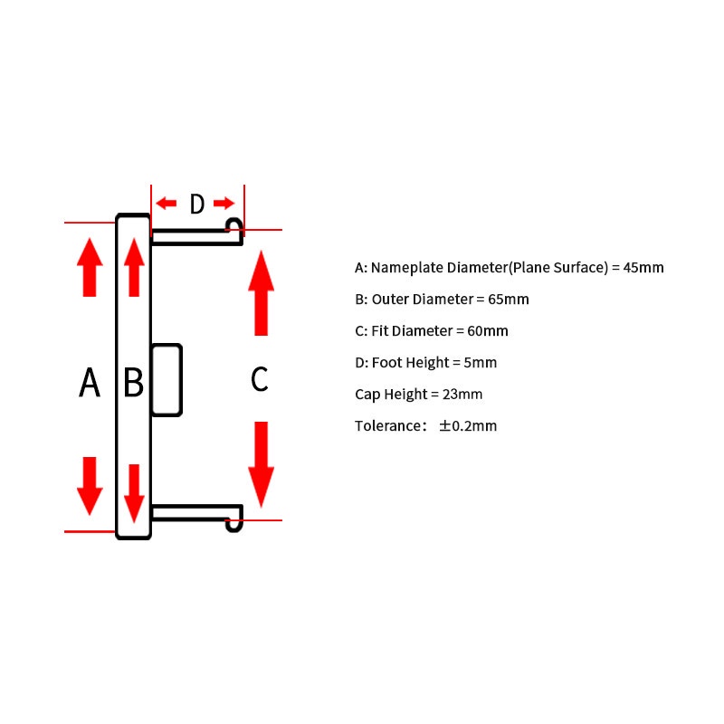 4pcs 65mm JDM advan racing wheel hub caps ssr center wheel cap xxr ...