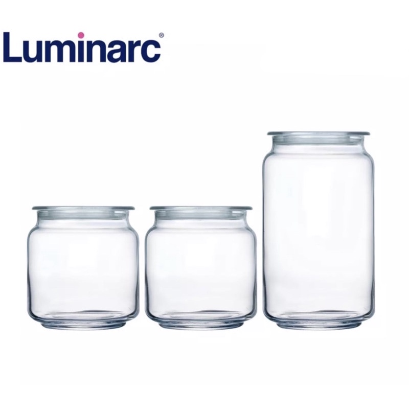 Luminarc1000ML Rondo Jar V1183/ Airtight Glass Canister/Rondo Solid ...