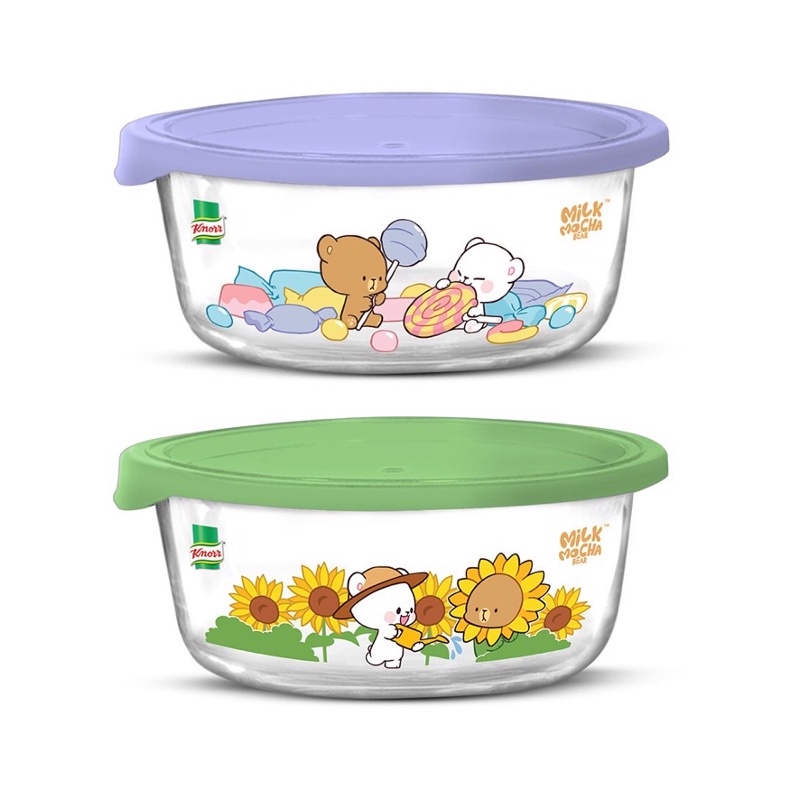 Unilever Cuta Kitty Bear Container Microwave / COCA-COLA Glass ...
