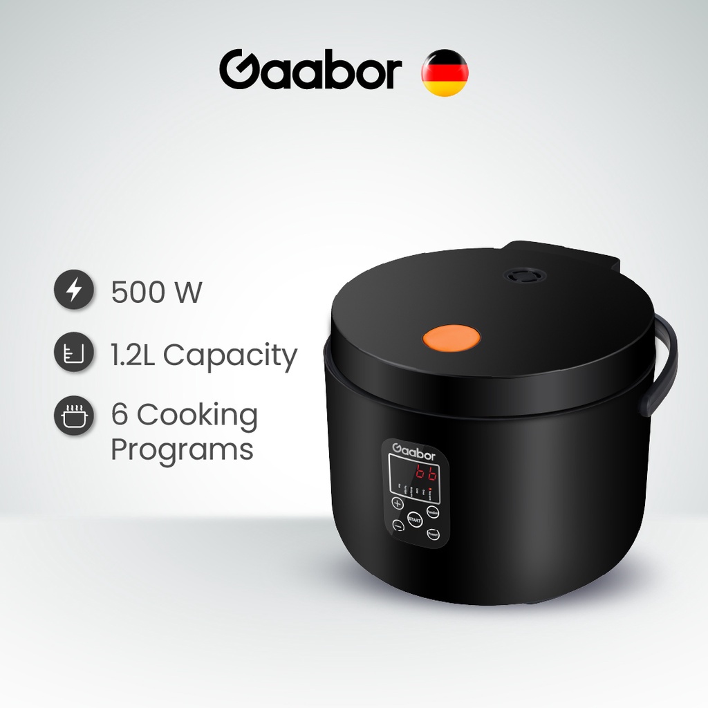 Gaabor 1.2L Multifunctional Smart Control Electric Rice Cooker GR-S30A ...