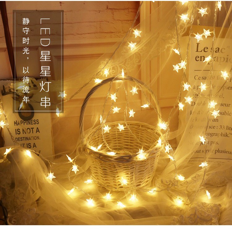 3M/20 LED Star Deco Light: Perfect for Weddings, Raya, and Christmas ...