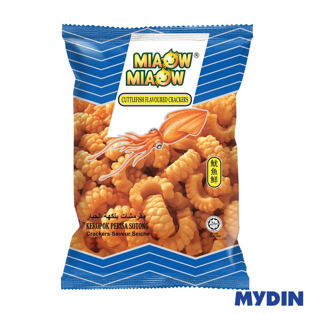 Miaow Miaow Cuttlefish Flavoured Crackers (50g) | Shopee Malaysia