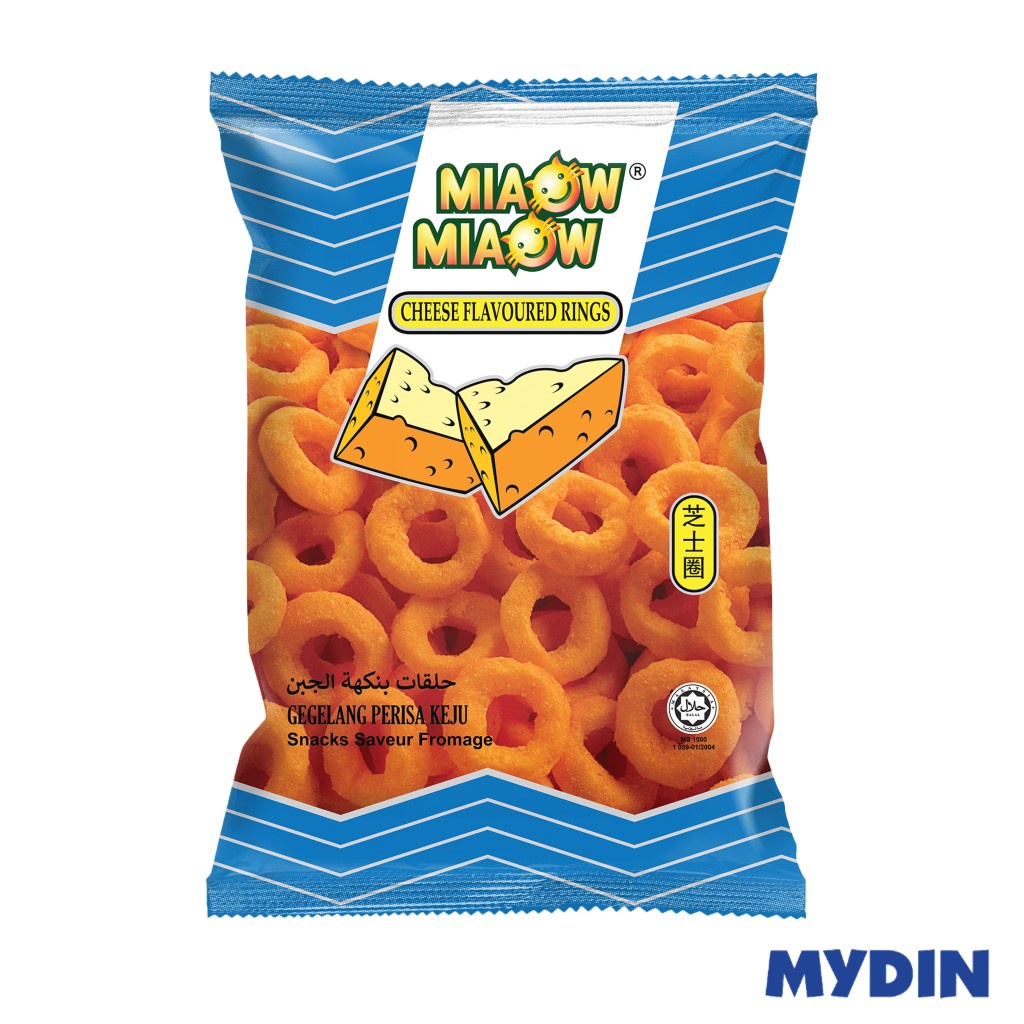 Miaow Miaow Cheese Flavoured Rings (50g) | Shopee Malaysia