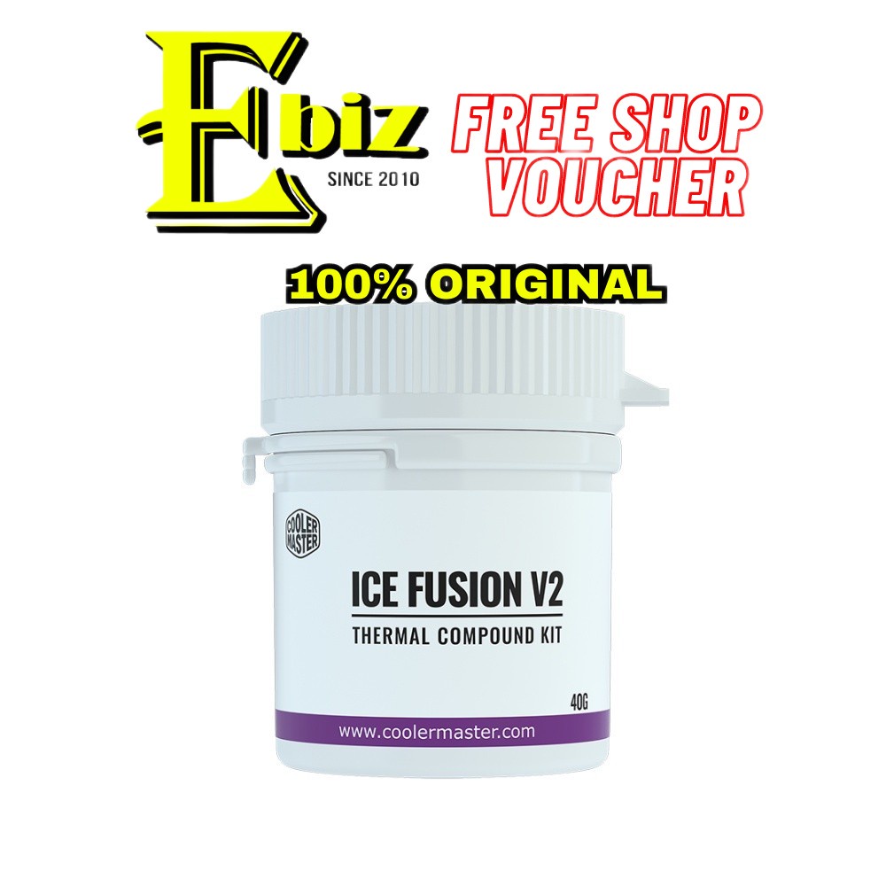 COOLER MASTER ICE FUSION V2 THERMAL GREASE 40G | Shopee Malaysia