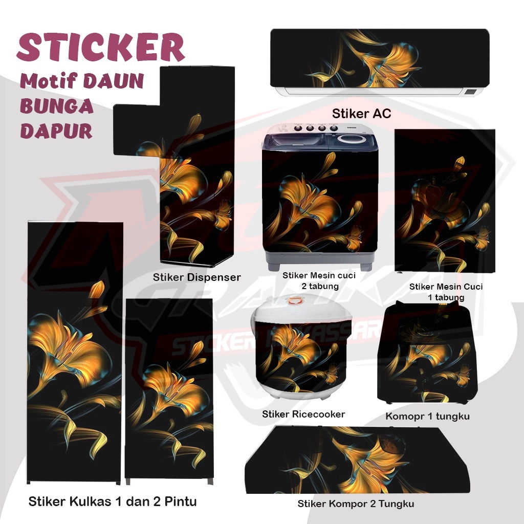 MESIN MATA Stickers Stickers Refrigerator Stove Washing Machine 1 2 ...