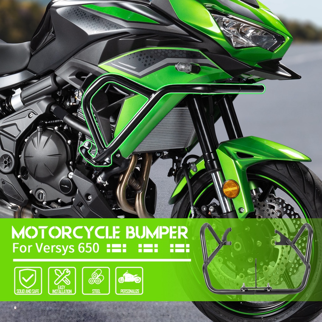 Versys 650 Motorcycle Accessories Engine Guard Protector Crash Bar ...