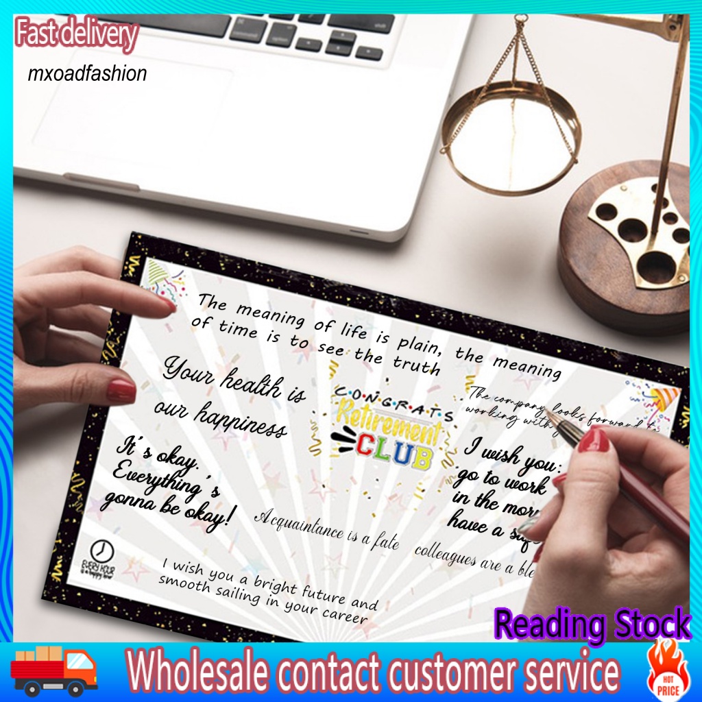 MX_ Coworker Goodbye Card Farewell Greeting Card Foldable Farewell Card ...