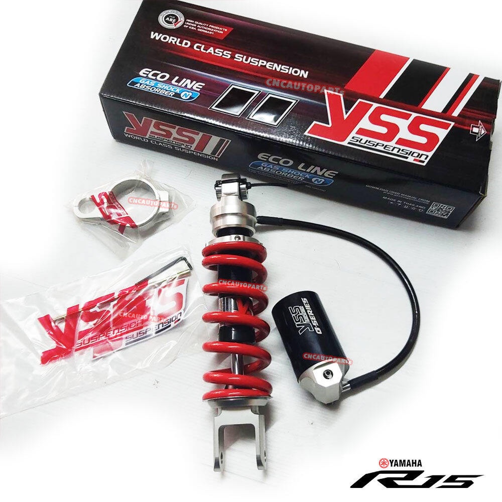 YSS Rear Shock YAMAHA YZF-R15 With Sub Tank Height 265 Mm. | Shopee ...