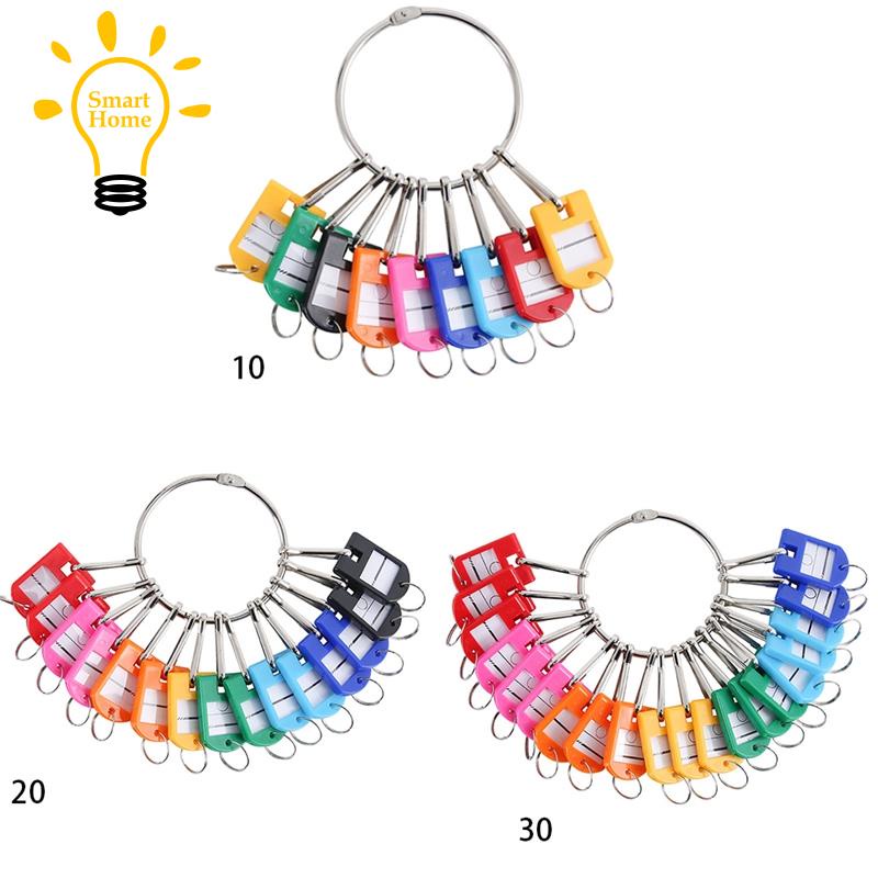 Key Organizer Durable in Use with 10 Spring Hooks & Key Tags with Ring ...