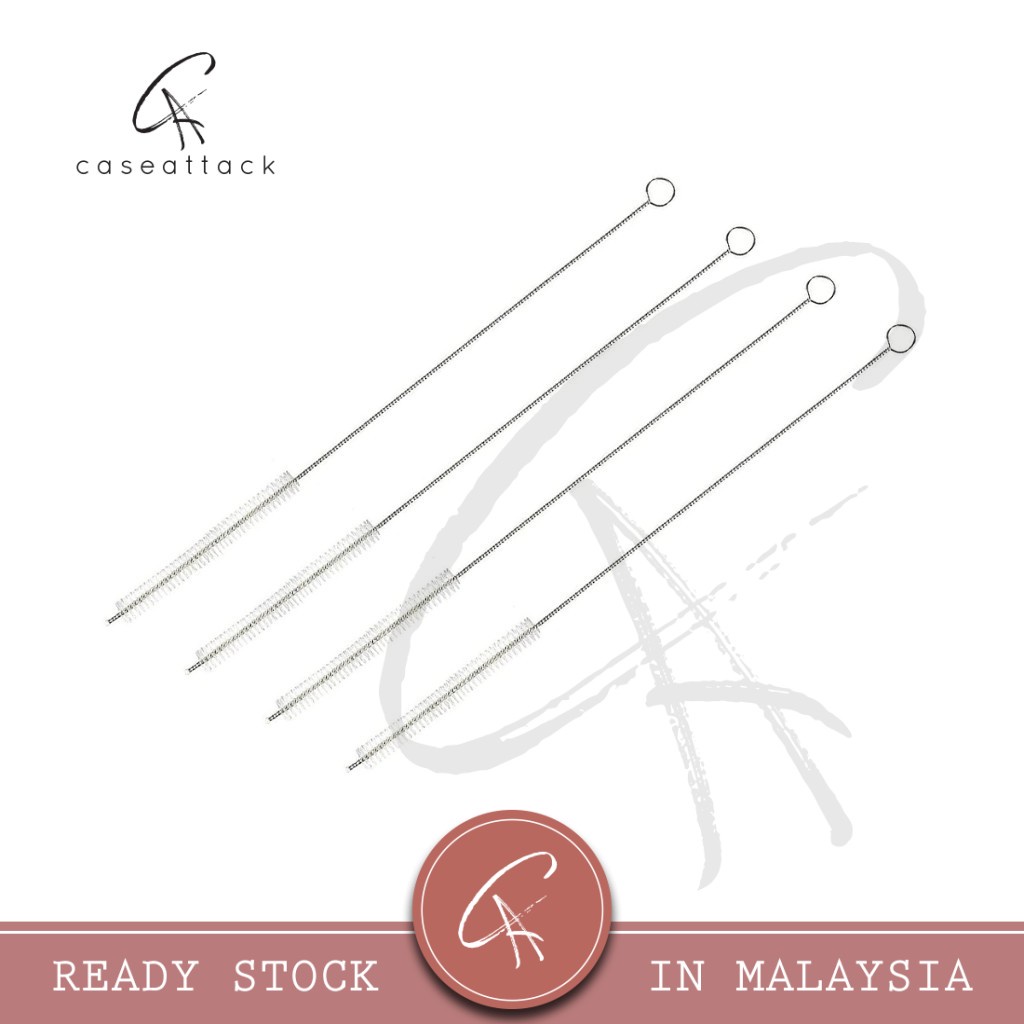 Caseattack Plastic Stainless Steel Straw Brush Baby Feeding Bottle ...