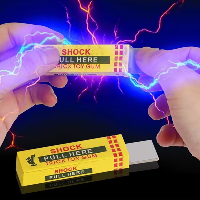 Magical Electric Shock Gum Joke Prank April Fool's Day Fun Toy | Shopee Malaysia