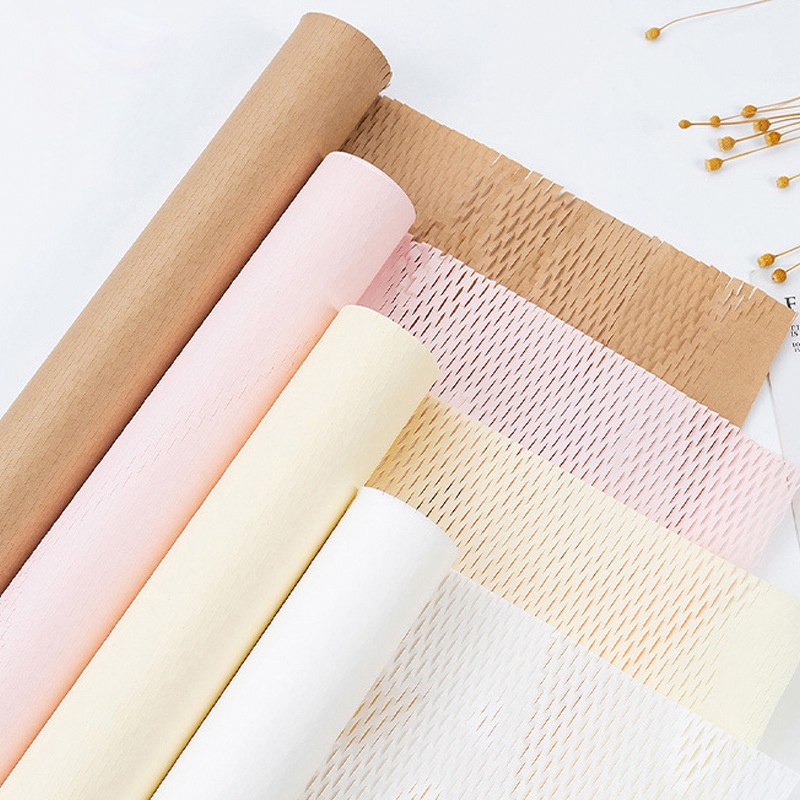 10Yards Honeycomb Mesh Hollowed Out Flower Art Paper Inner Lining Outer ...