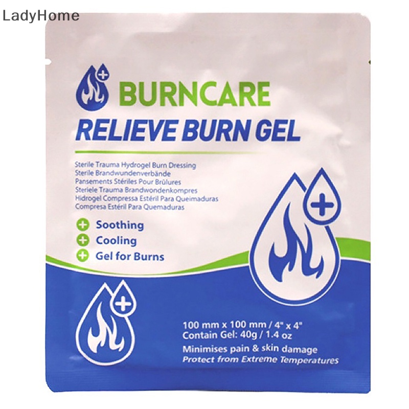 La Emergency Hydrogel Burn Gel Dressing Patch For Burncare Wound Care ...