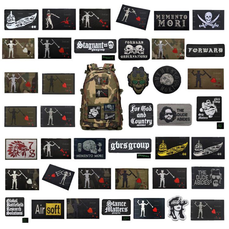 Ready Stock FORWARD Badge Velcro Patch Edward Unique Beard 3D ...