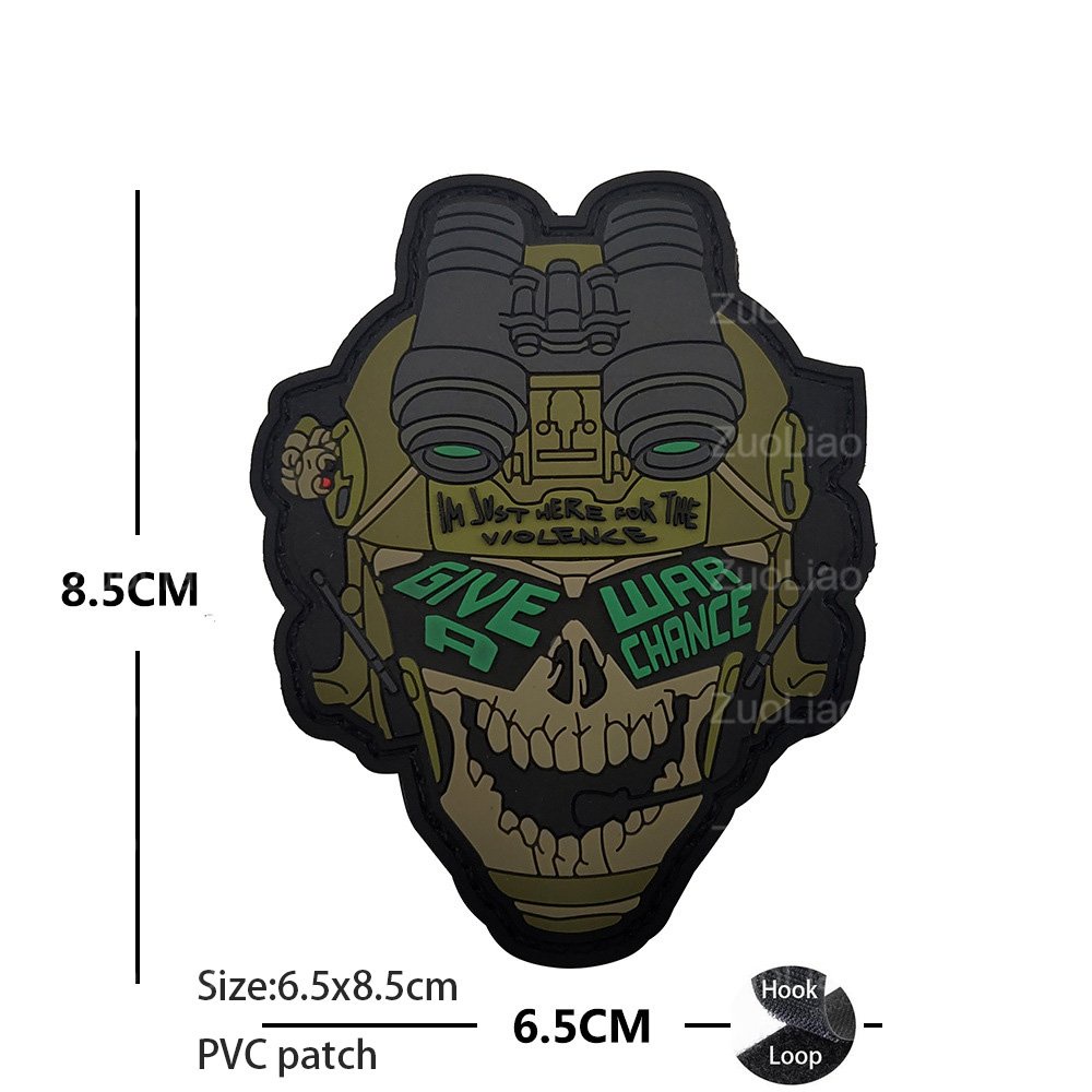 Ready Stock FORWARD Badge Velcro Patch Edward Unique Beard 3D ...