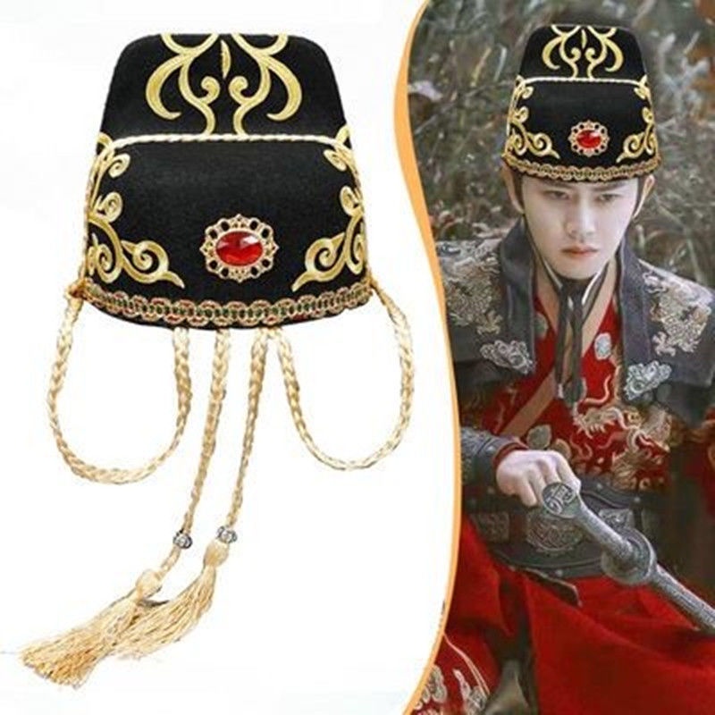 Hanfu hat man handsome jinyi security ancient Ming dynasty chivalrous ...