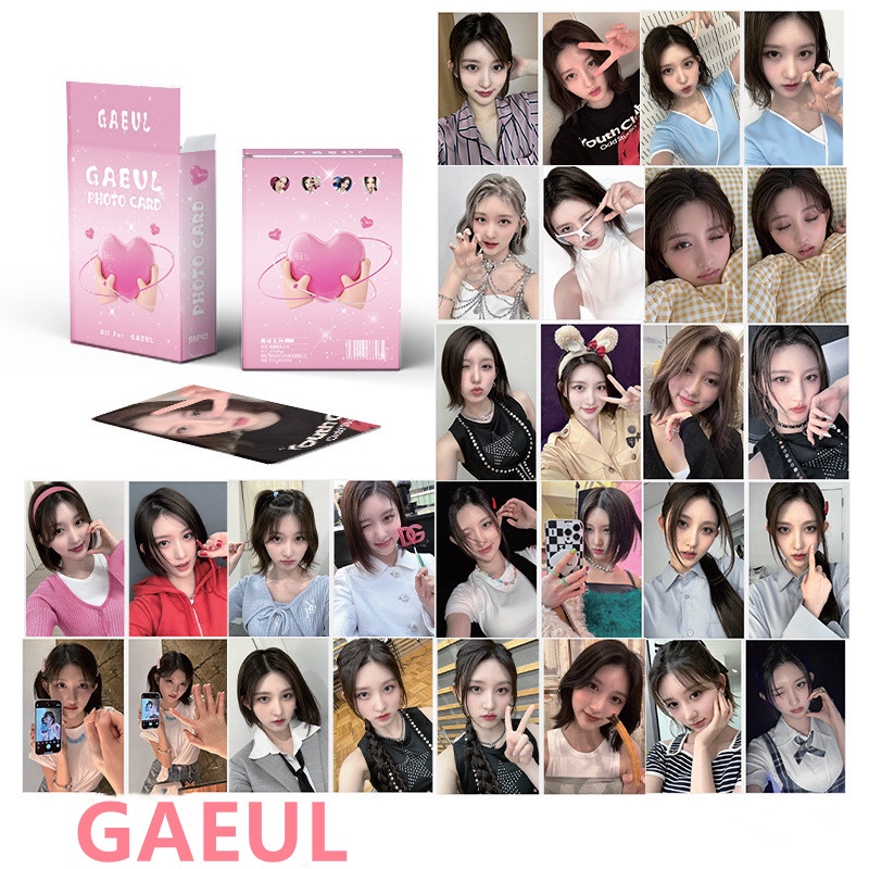 50-55pcs/box IVE A DREAMY DAY Photocards MINIVE Hologram Laser Cards ...