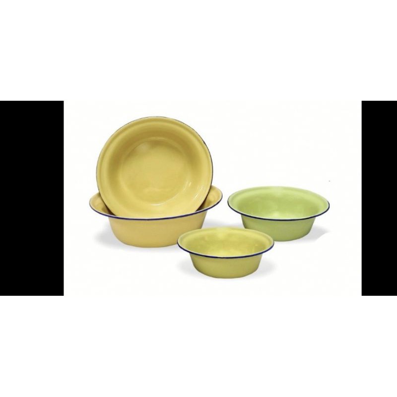 ENAMEL BASIN 14/18/20/22/24CM #MANGKOK BESI#METAL#BASIN | Shopee Malaysia