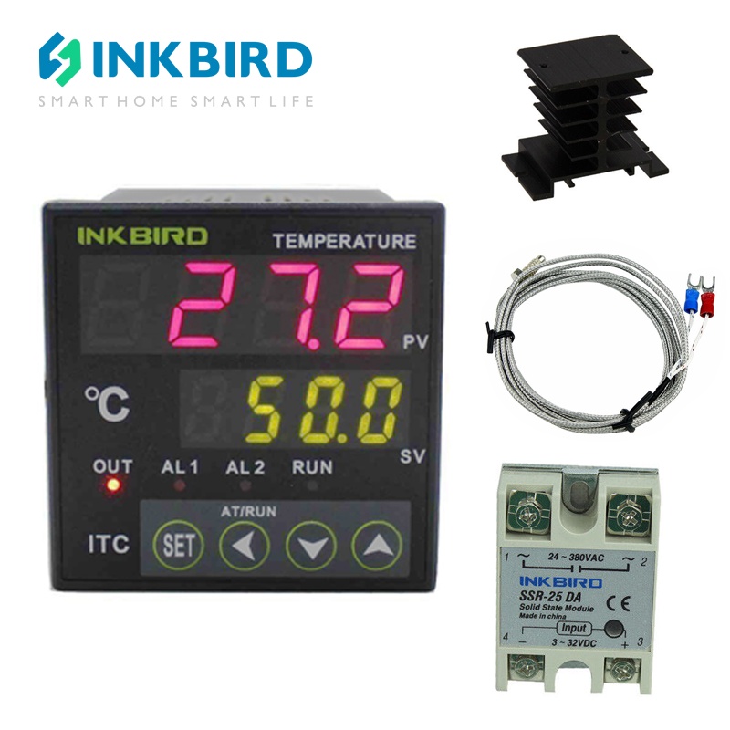 INKBIRD Digital PID Temperature Controller Thermostat + Thermocouple ...
