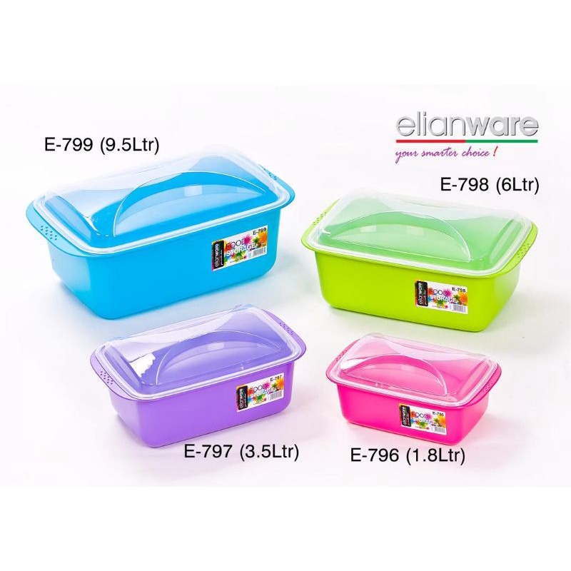 Elianware Food Storage /Tupperware/Bekas Lauk | Shopee Malaysia