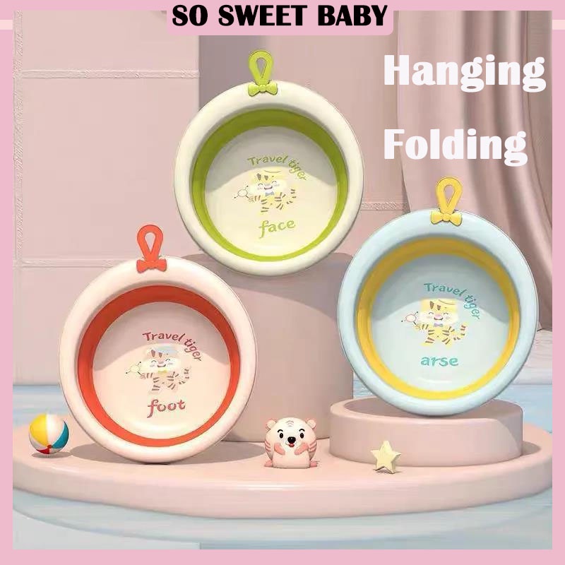 Folding Wash Basin Baldi Lipat Collapsible Hangable Lightweight Basin ...