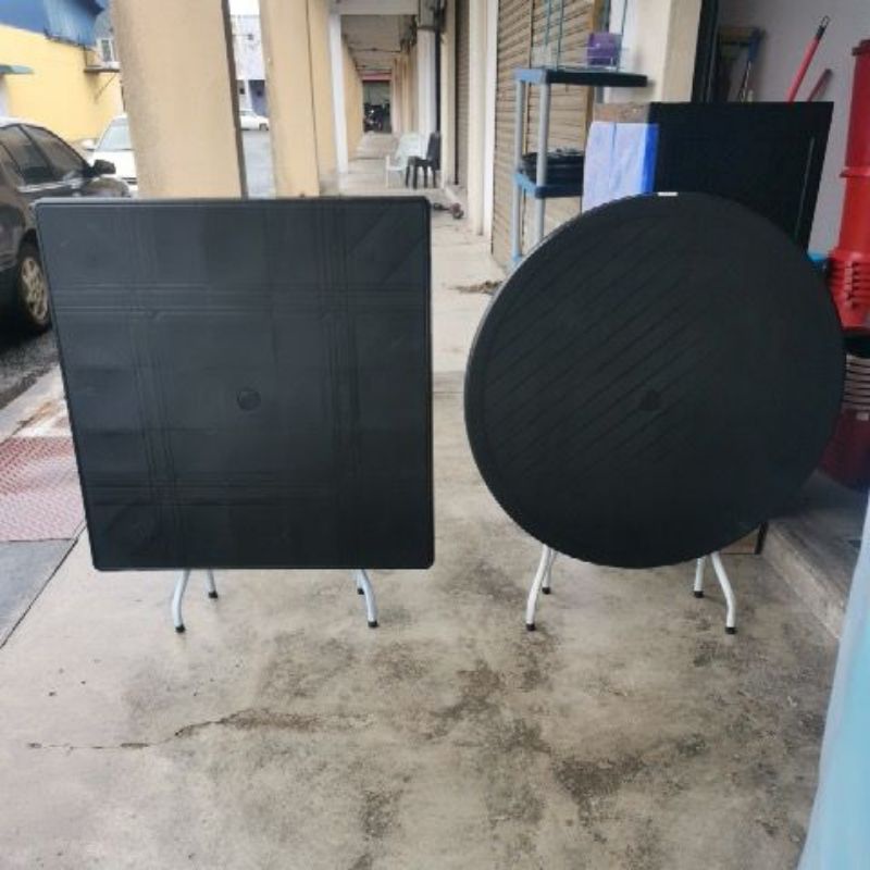 Century Meja Bulat 3Kaki/Round Table/Meja Petak/Table3x3 | Shopee Malaysia