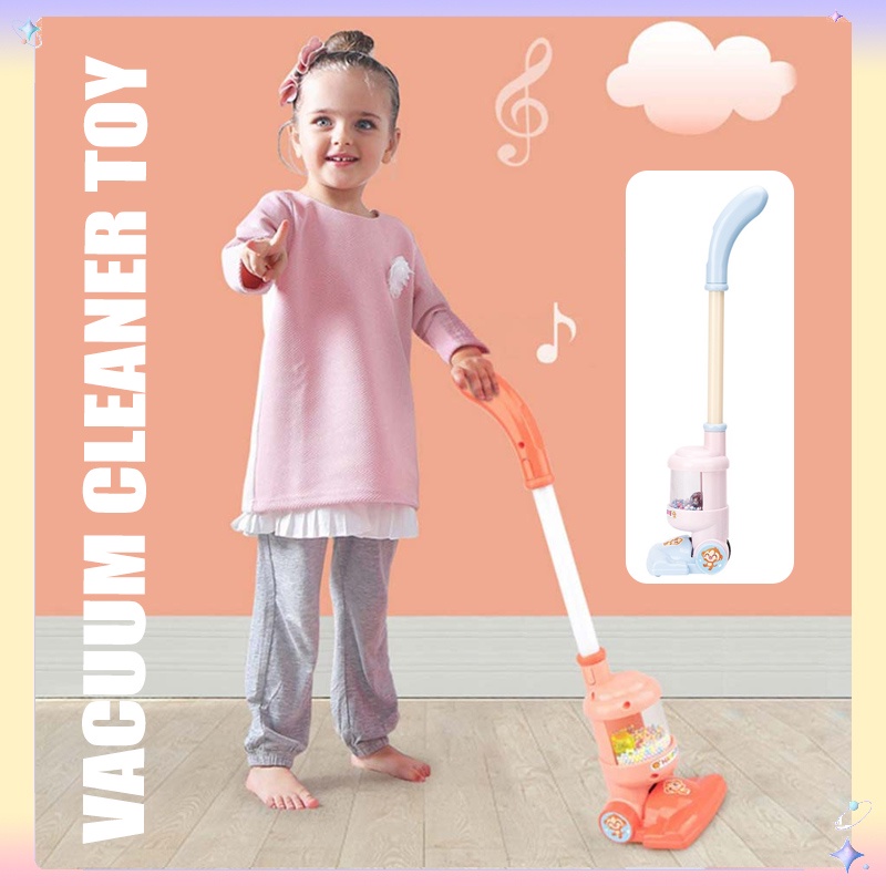 Baby Cleaning Set Kids Pretend Play Vacuum Cleaner Toys Early Education ...