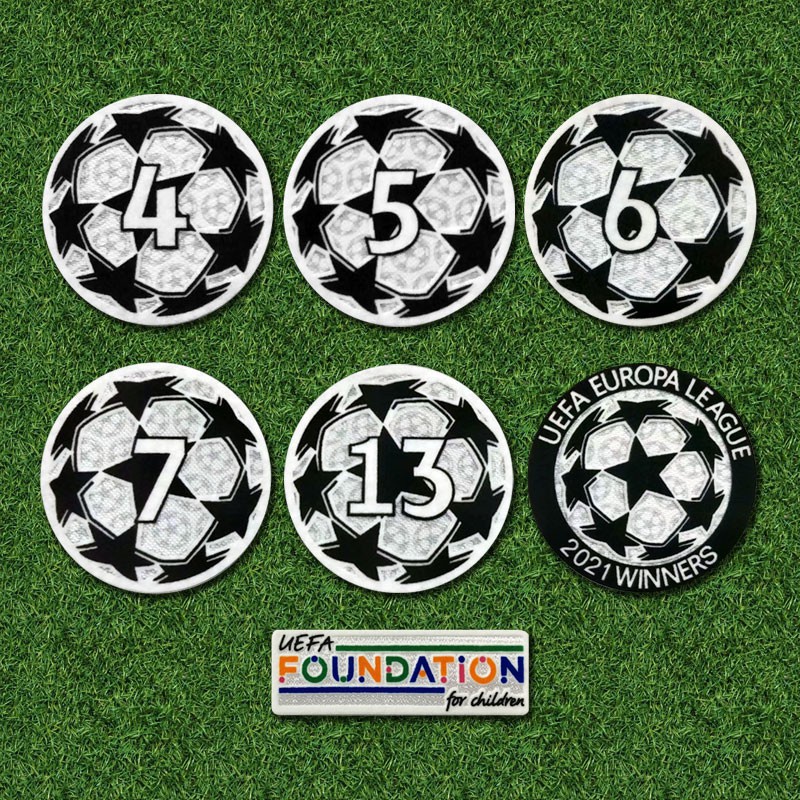 2021/22 Football patch Football badge Ball UCL patch La Liga Serie A ...