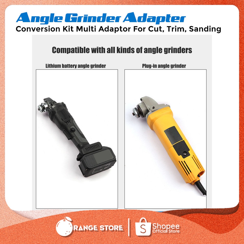 Angle Grinder 100mm Conversion Kit Adapter Converter Oscillating ...