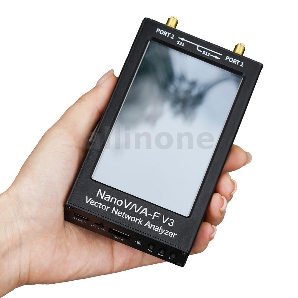 Allinone NanoVNA-F V3 Portable Vector Network Analyzer (VNA) 1MHz-6GHz ...