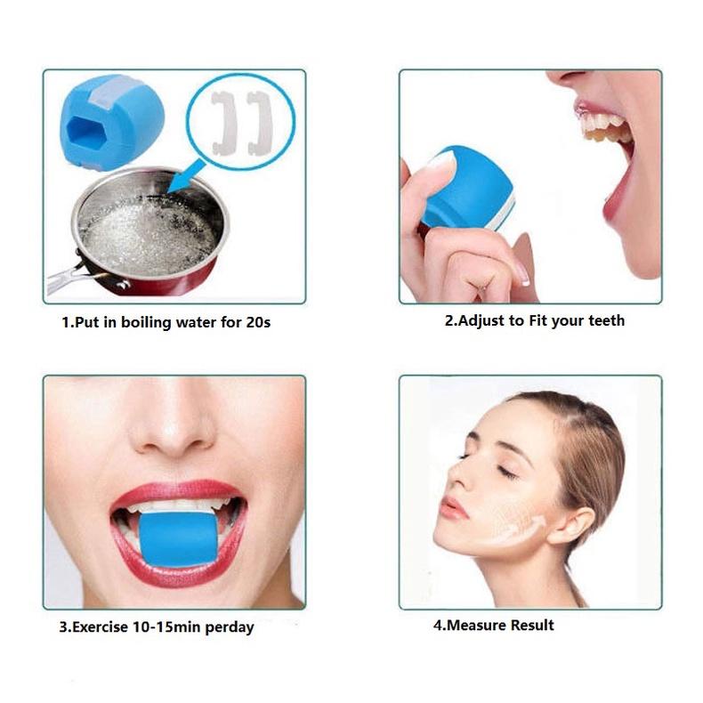 Facial Exerciser Jawline Exercise Face Fitness Ball Ball Facial Anti ...