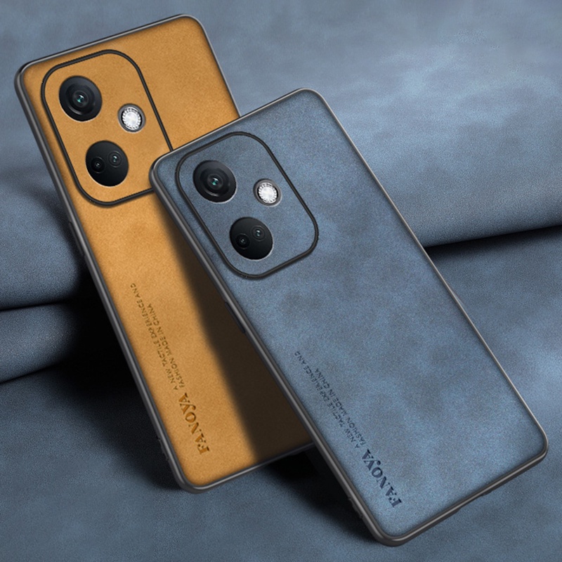 For Oppo K11 K11x K10x K9x K7x Case Sheepskin Pu Leather Silicone Case