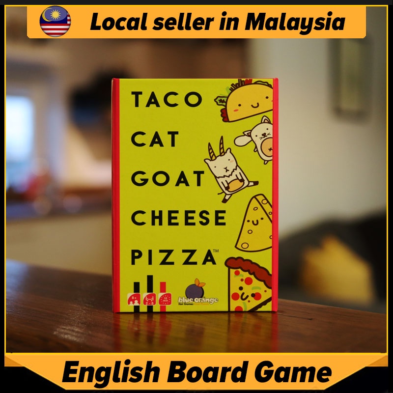 Taco Cat Goat Cheese Pizza Card Game Party Game | Shopee Malaysia
