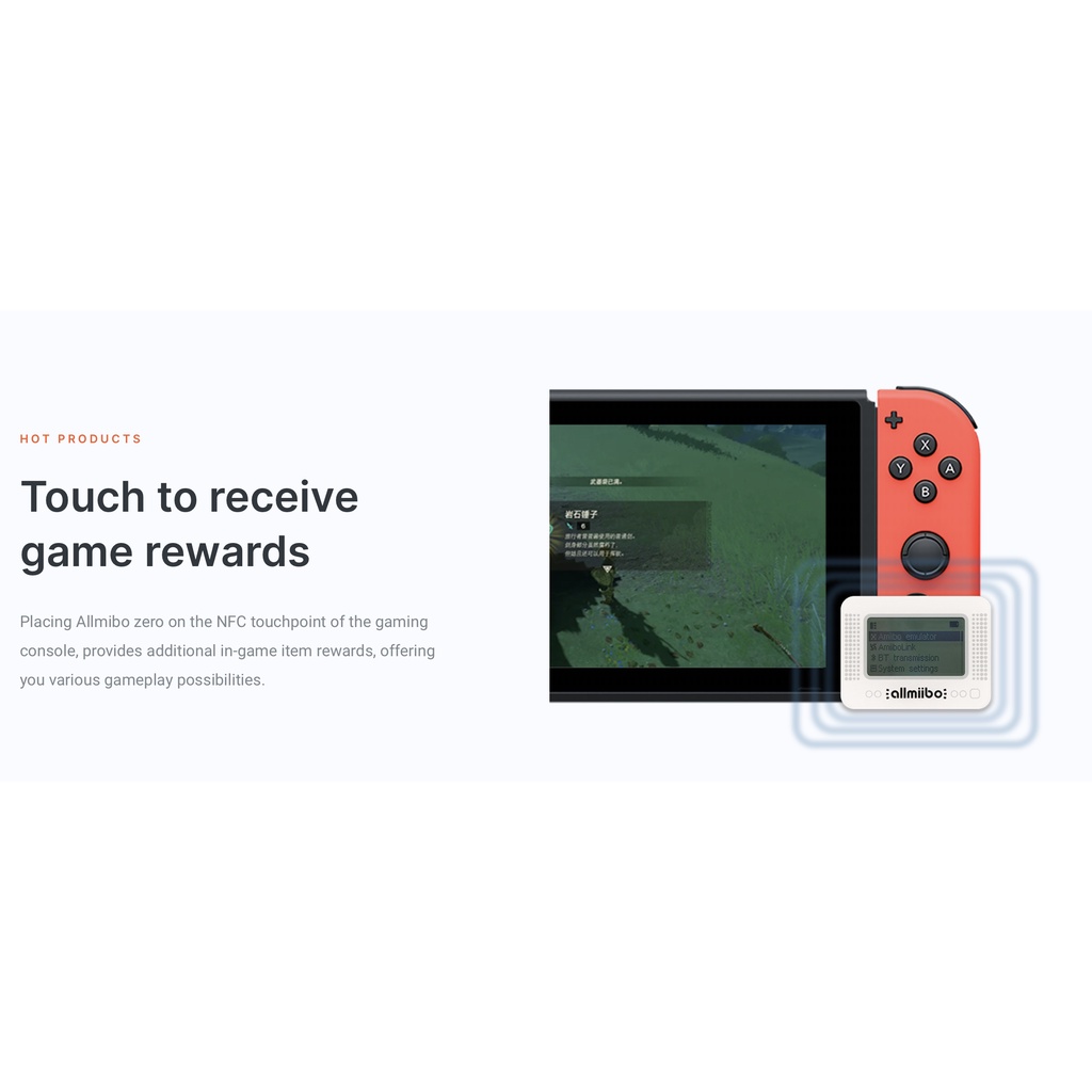 (TYPE-C Rechargeble) Allmiibo Switch Amiibo NFC Bluetooth Emulator ...