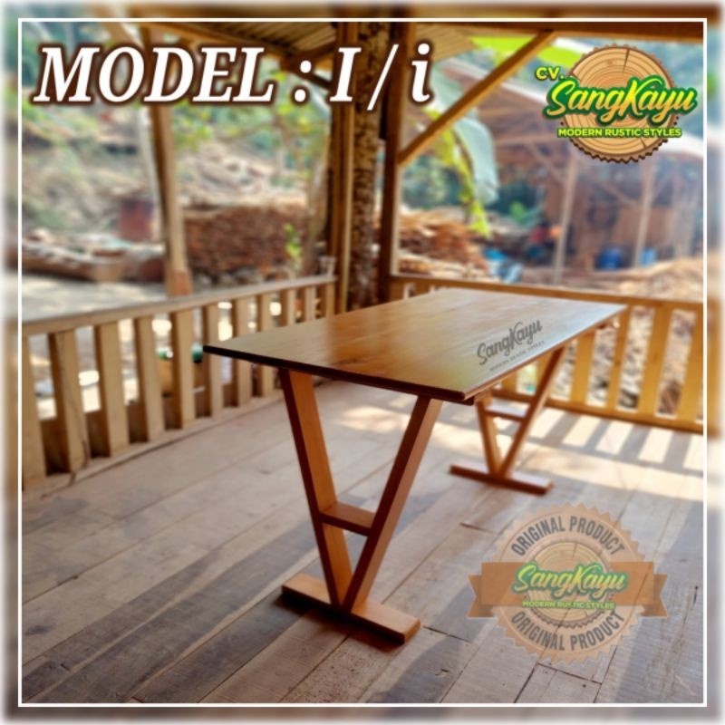 KAYU Minimalist Wooden table Work table Study table gaming table Wooden ...