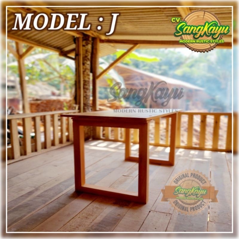 KAYU Minimalist Wooden Desk Work Desk Study Desk gaming Desk Wooden ...