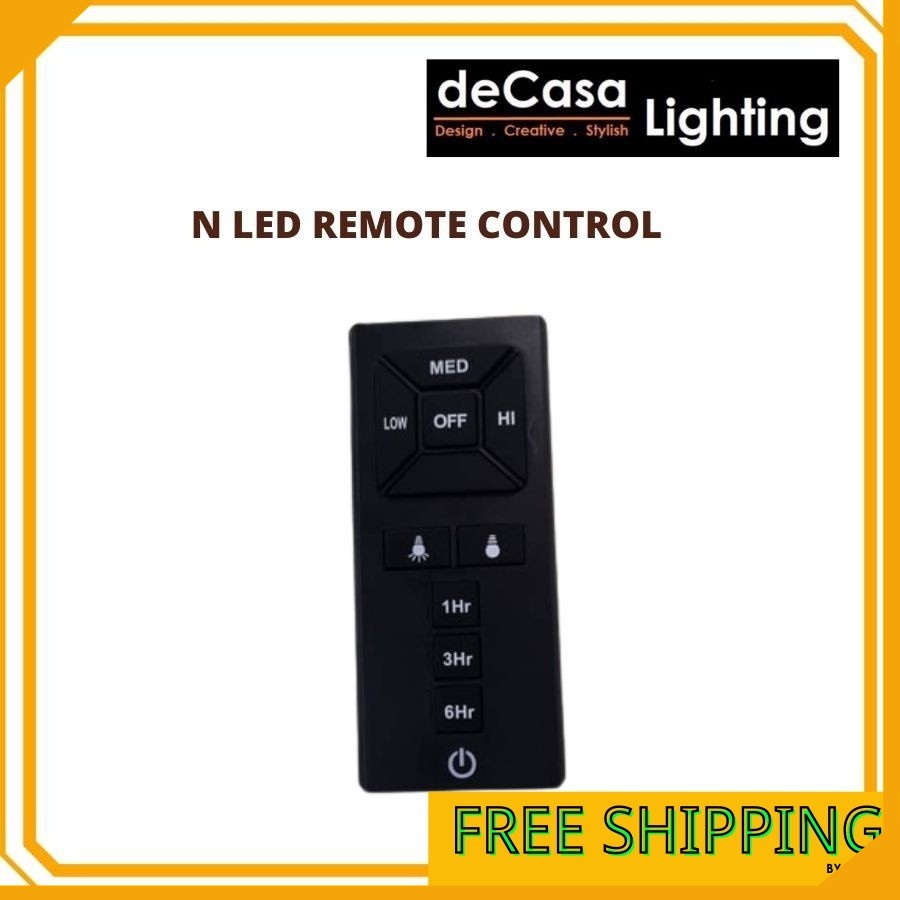 SPARE PART N LED / WIWI Fan REMOTE CONTROL ONLY / NSB REMOTE CONTROL ...