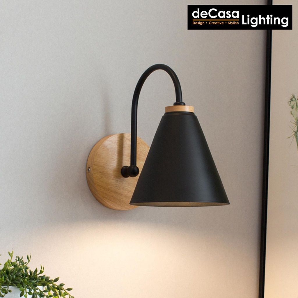Decasa Lighting muji Wall Lamp Bedside Wall Light Modern Bedroom Living ...