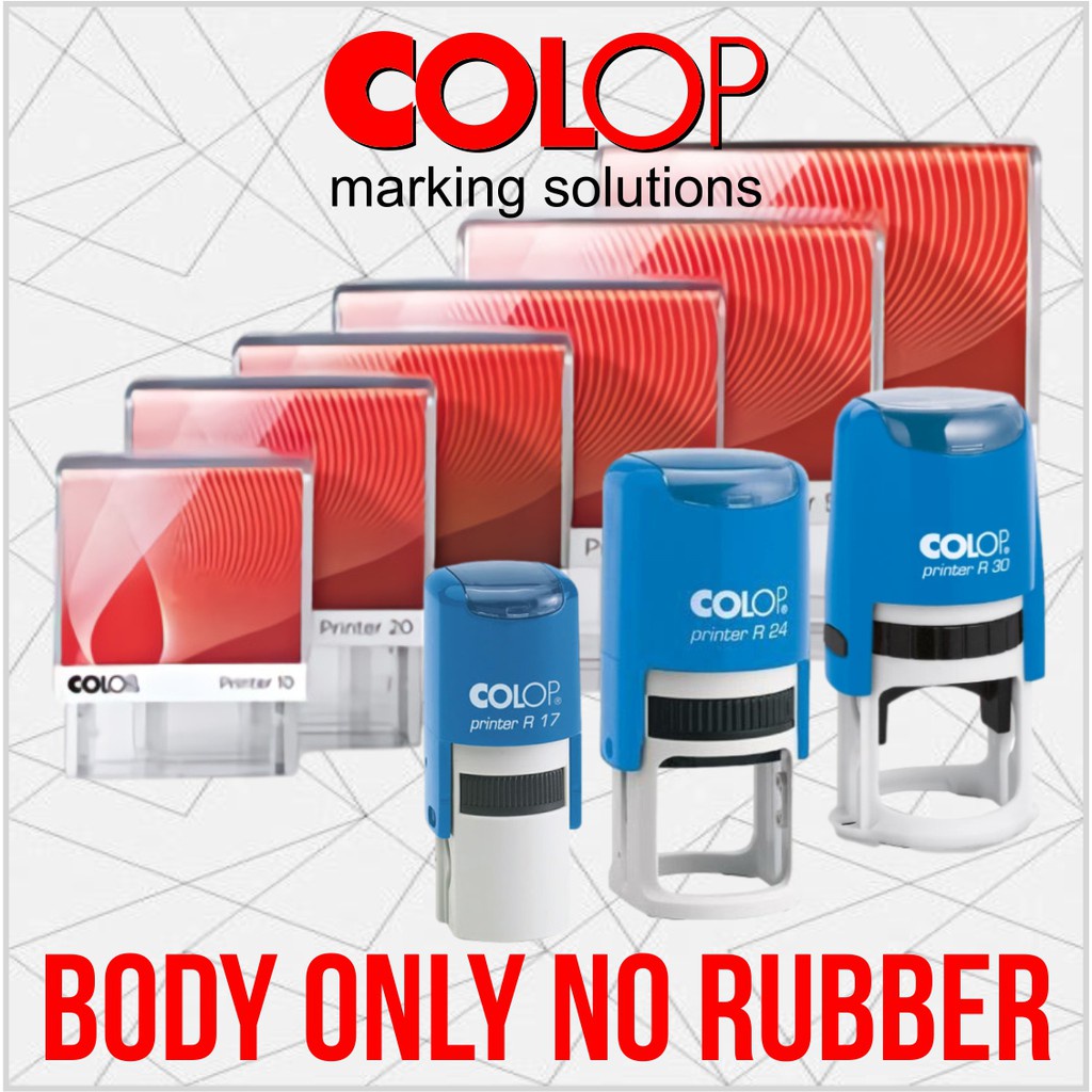 BODY SET ONLY COP COLOP P10 P20 P30 P40 P50 P60 (NO RUBBER STAMP ...