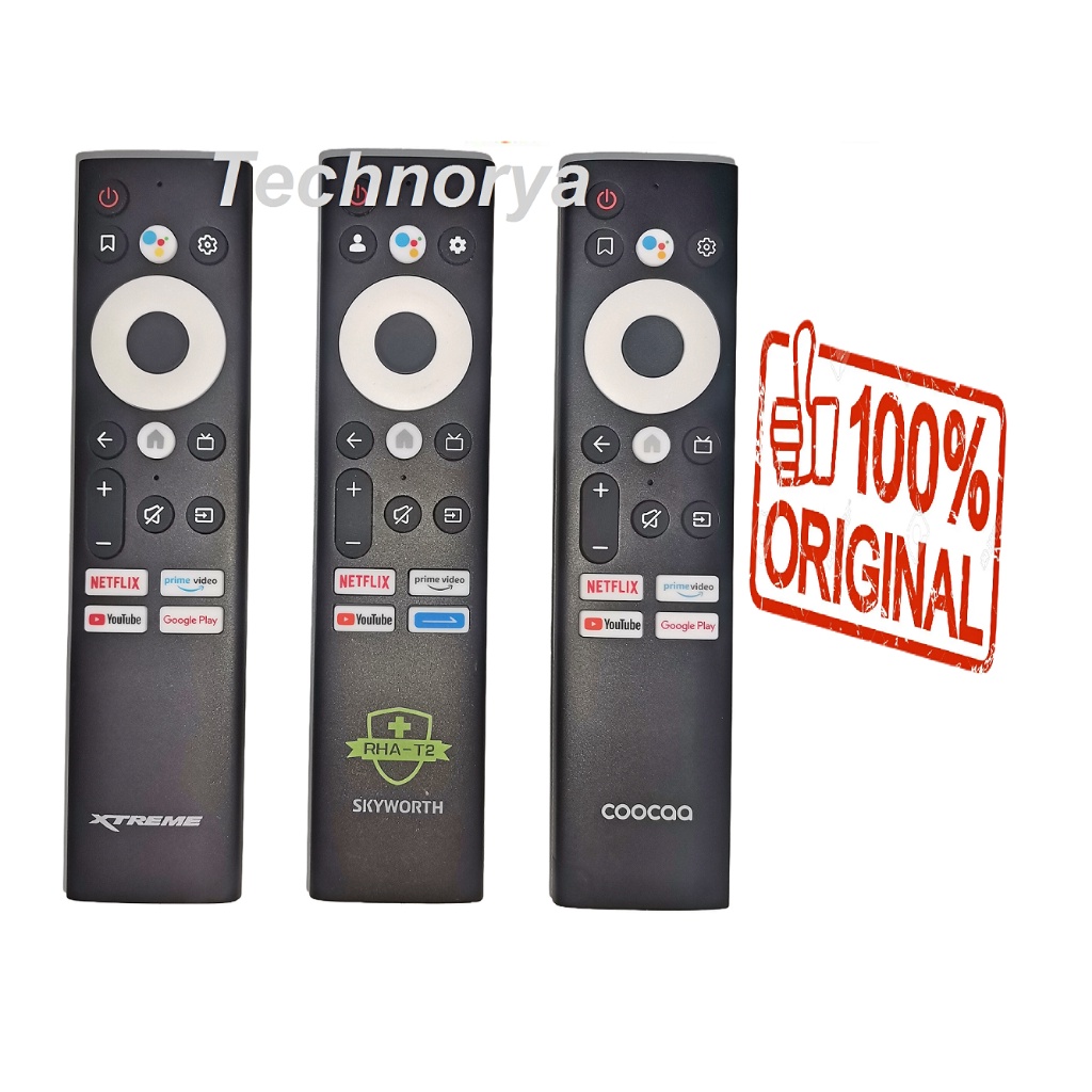 (AUTHENTIC) XTREME, SKYWORTH, COOCAA Remote Control for ALL Smart TV ...