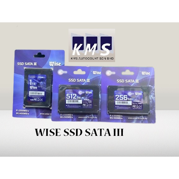 WISE SSD DATA (256GB/ 512GB/ 1TB) | Shopee Malaysia