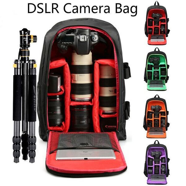Camera Backpack Digital DSLR Travel Backpack Laptop waterproof Bag ...
