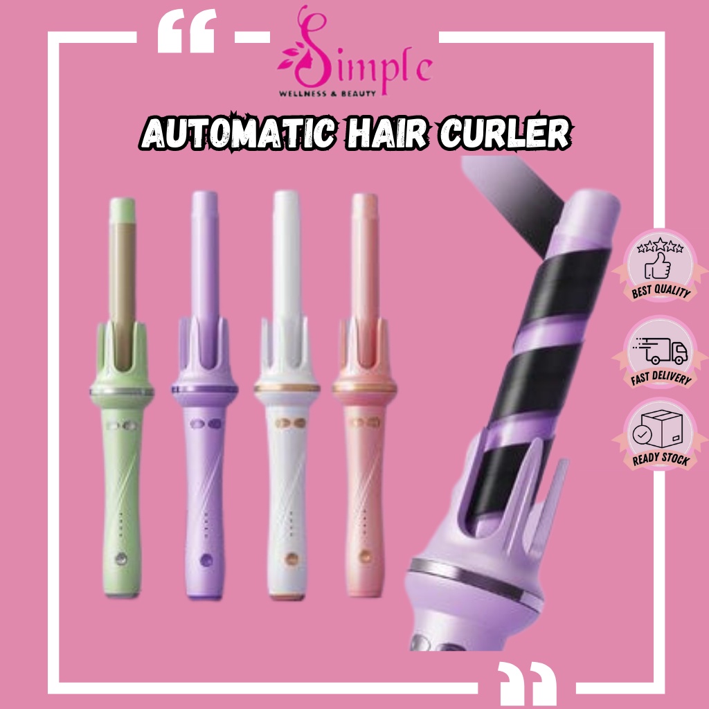 Automatic Hair Curler Rotating Miracle Hair Styling Tool for Home Use ...