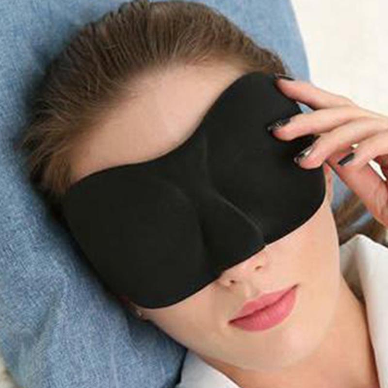 3D Sleeping Mask Block Out Light Eye Mask for Sleeping Comfort Eye ...