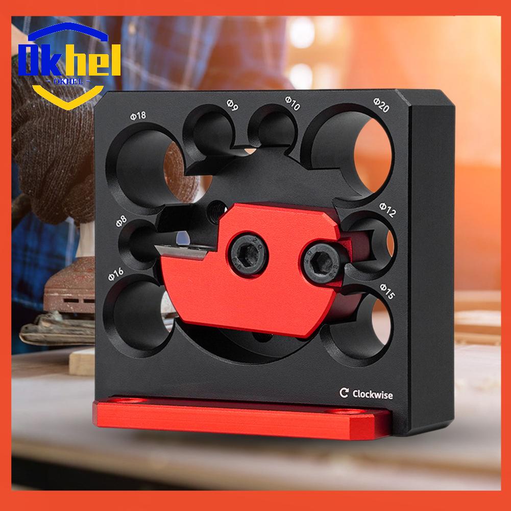 [Okhello.my] Adjustable Round Bar Round Tenon Making Tool Compact Dowel ...