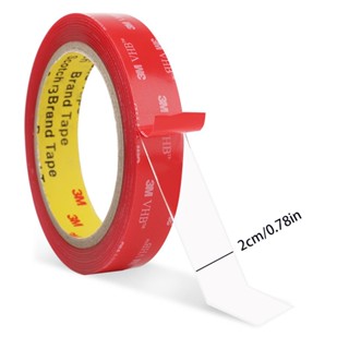 3M VHB 4910 Double Sided Tape High Temperature Transparent Clear Acrylic Foam Adhesive 1.0MM ...