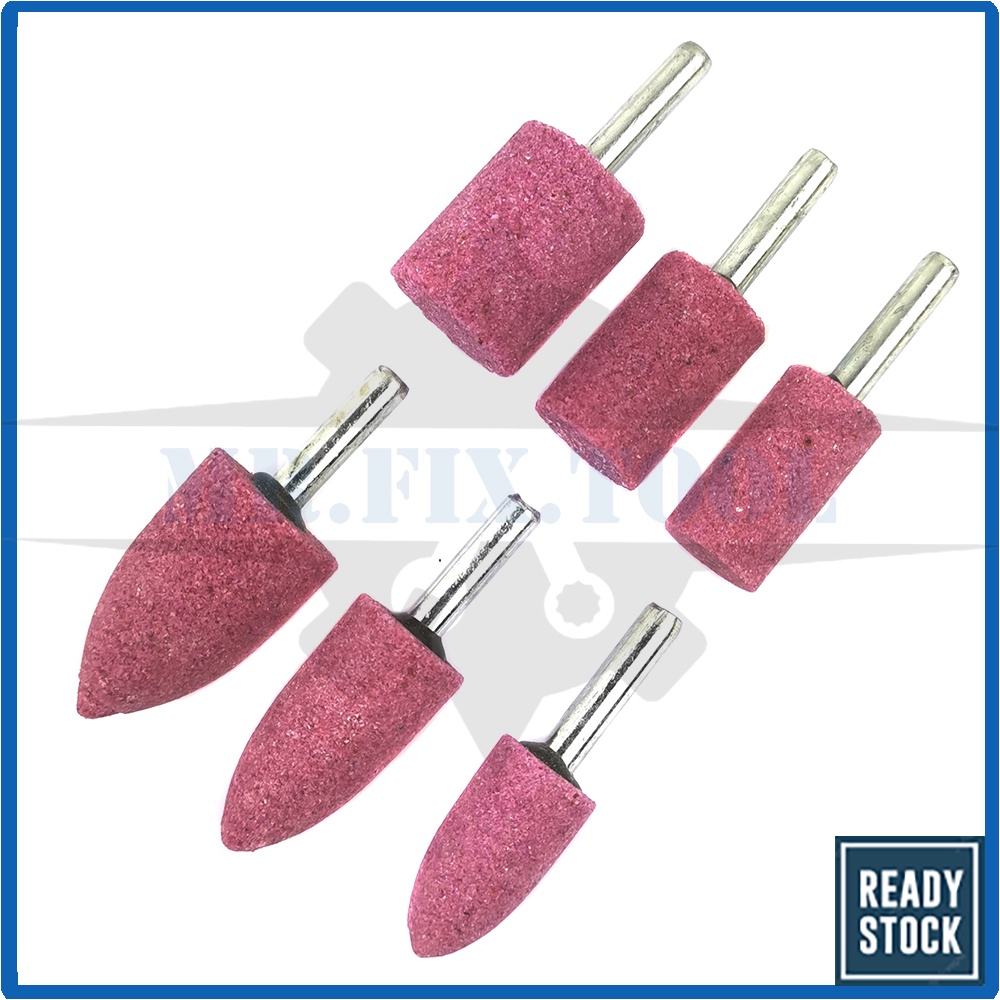 1pcs 6mm Mounted Stone Burr Grinding Head Grinder Burr Abrasive ...