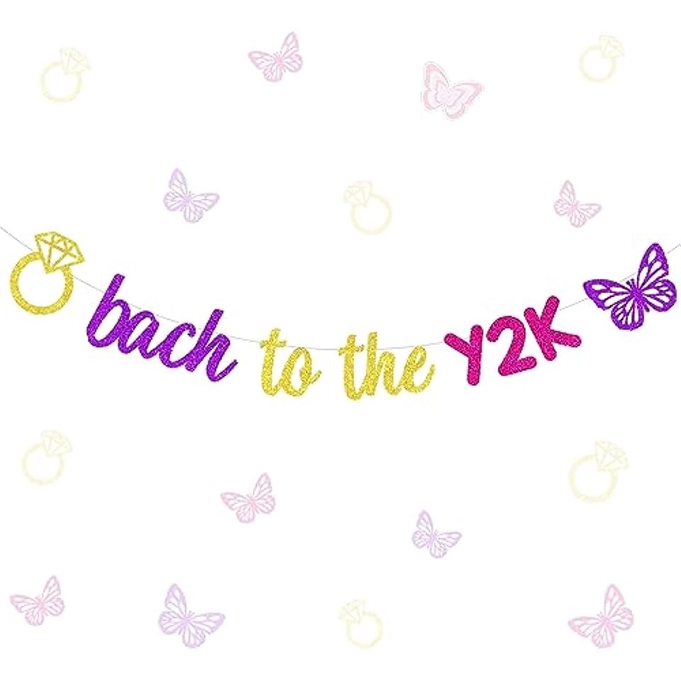 JOLLYBOOM Bach to The Y2K Banner Early 2000s Bachelorette Party ...