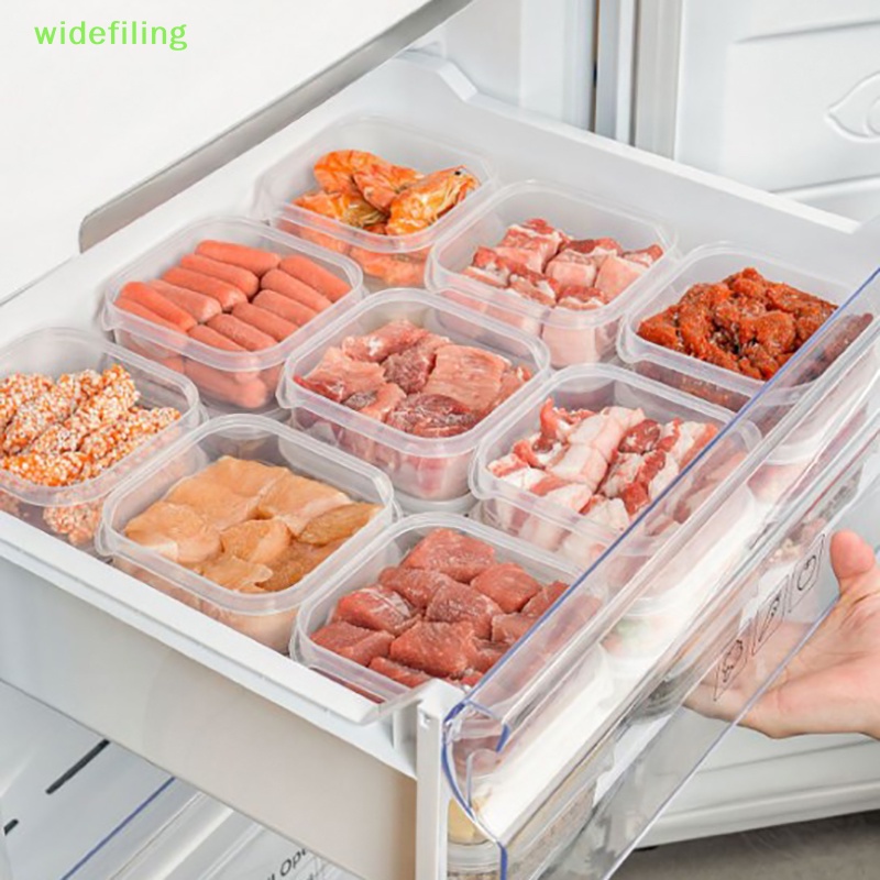 widefiling Refrigerator Storage Box Fridge Organizer Meat Fruit ...